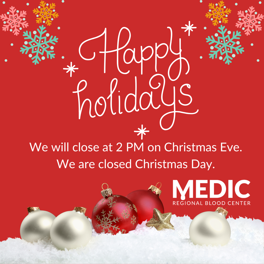 Blood Drive Events – MEDIC Regional Blood Center